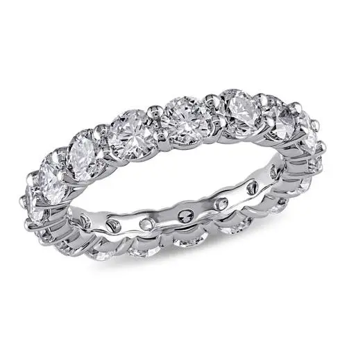 JULIANNA B. 5 Ctw Diamond Eternity Ring - 18k White Gold