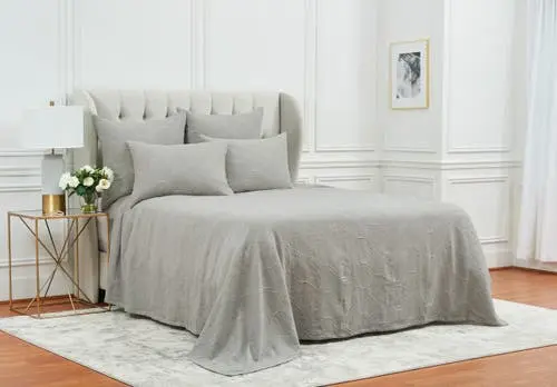 ELISABETH YORK Elaine Stone Cotton Pillow Sham