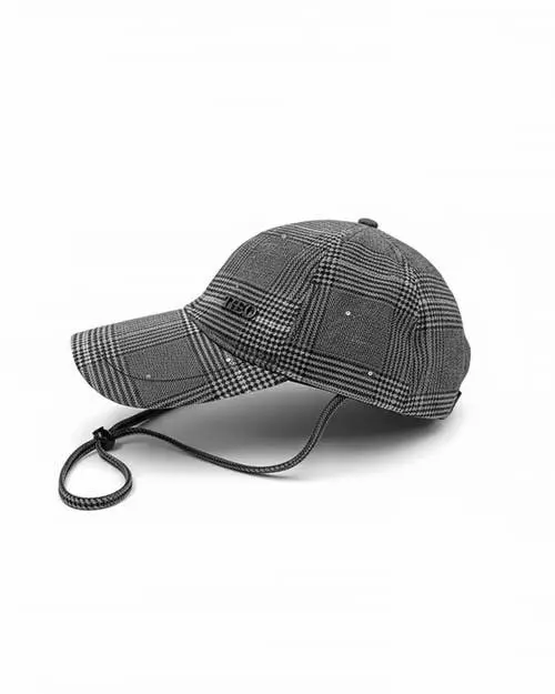 THEO THE LABEL Eudora Petasos Messenger Cap - Black