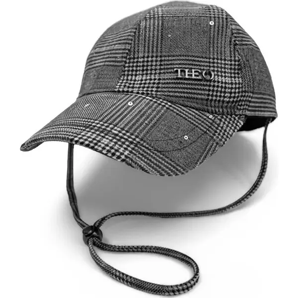 THEO THE LABEL Eudora Petasos Messenger Cap - Black