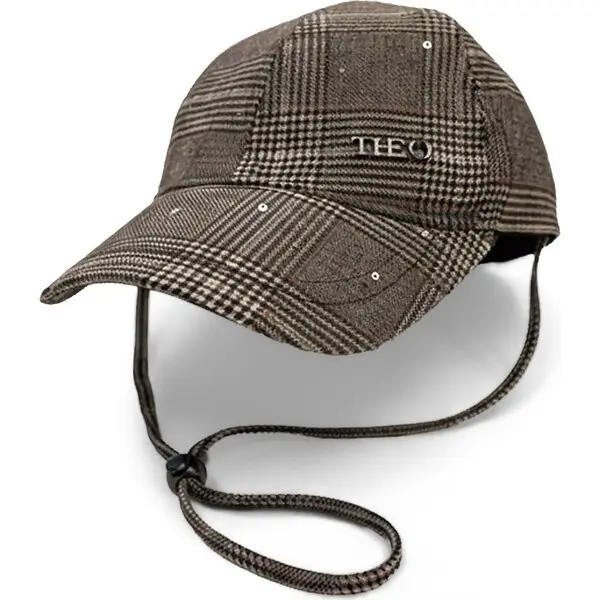 THEO THE LABEL Eudora Petasos Messenger Cap - Koffee