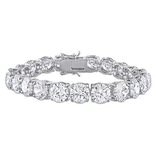 JULIANNA B. Cubic Zirconia Tennis Bracelet - Sterling Silver