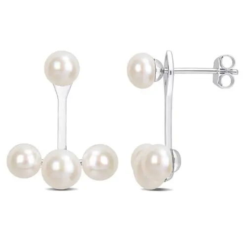 JULIANNA B. Drop Earrings 14k White Gold With Cultured Freshwater Pearl - Cultured Pearl