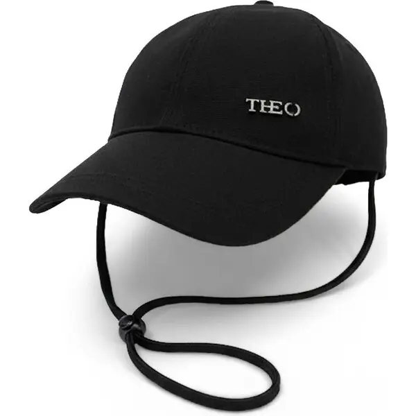 THEO THE LABEL Aphrodite Petasos Messenger Cap - Black