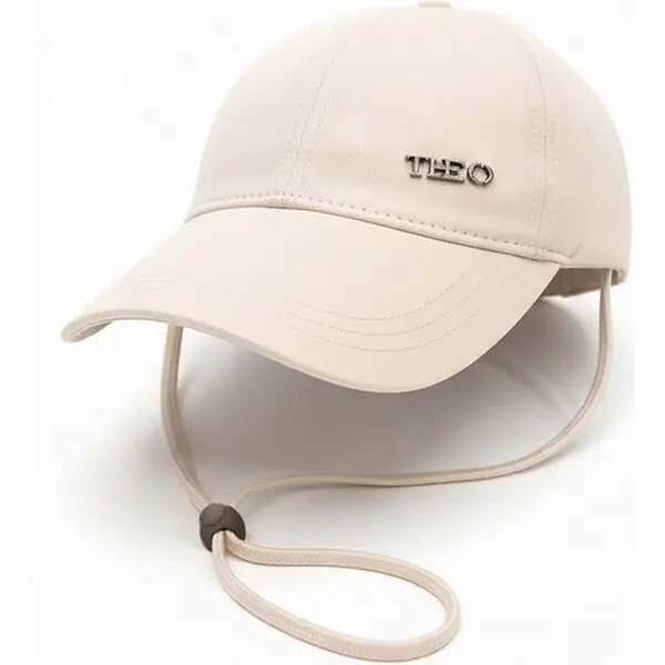 THEO THE LABEL Aphrodite Petasos Messenger Cap - Ivory