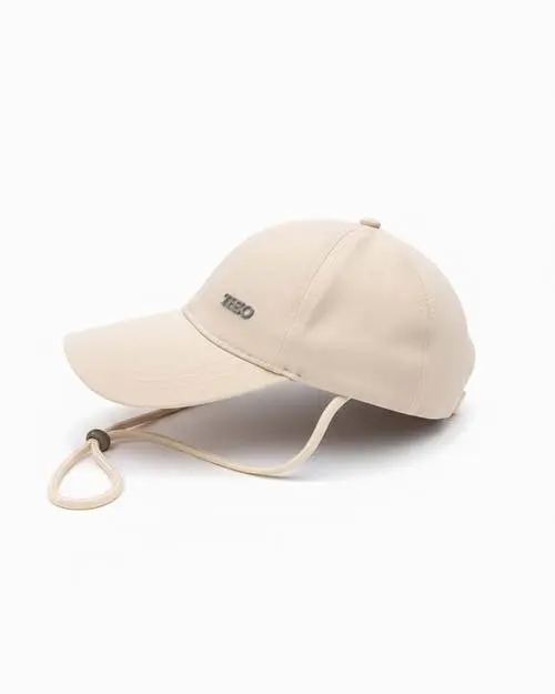 THEO THE LABEL Aphrodite Petasos Messenger Cap - Ivory