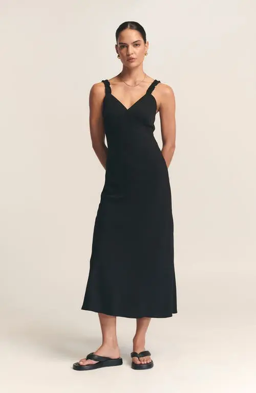 ST MRLO Tide Midi Dress - Black