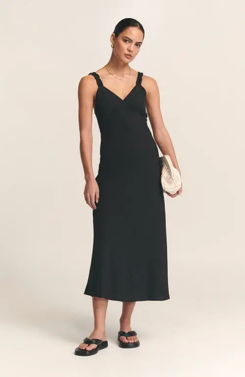 ST MRLO Tide Midi Dress - Black