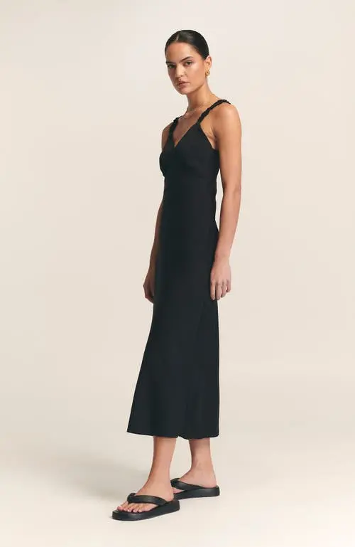 ST MRLO Tide Midi Dress - Black