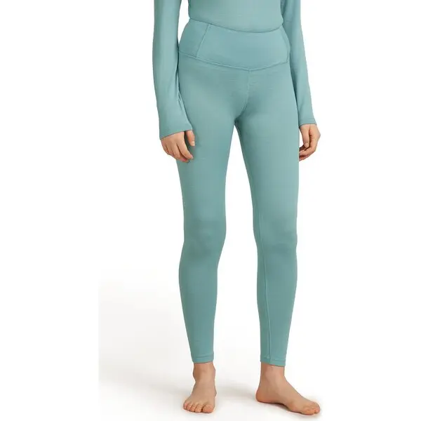 Icebreaker Merino Wool 260 Tech Leggings - Hydro