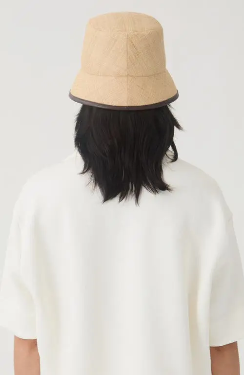 Eugenia Kim Yuki Upf 50+ Packable Raffia Bucket Hat