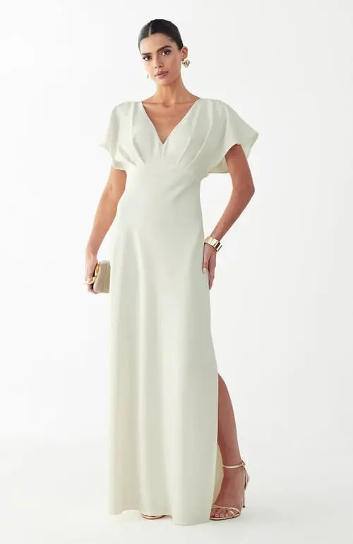 BWLDR Aura Maxi Dress - Off White