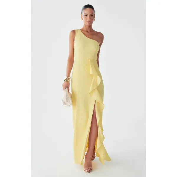BWLDR Catia Dress - Lemon