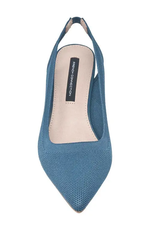 French Connection Viva Slingback Pump - Blue