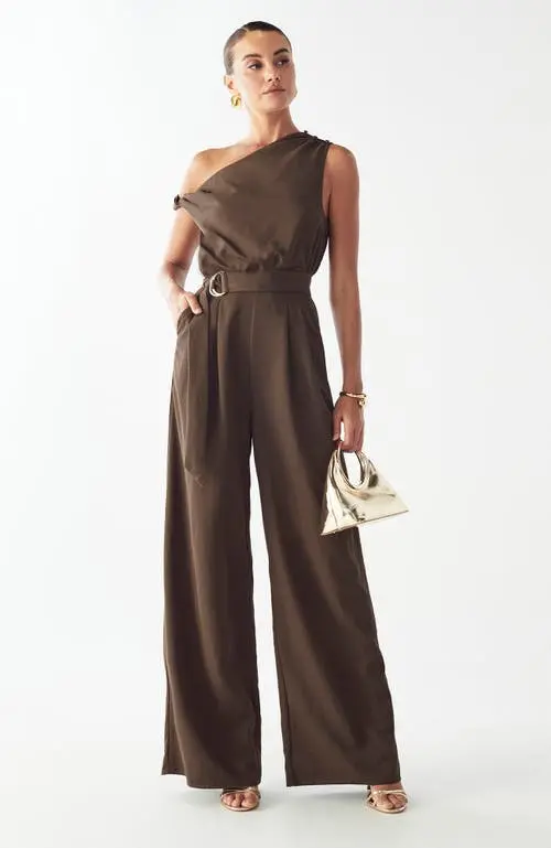 BWLDR Mariah Jumpsuit - Chocolate