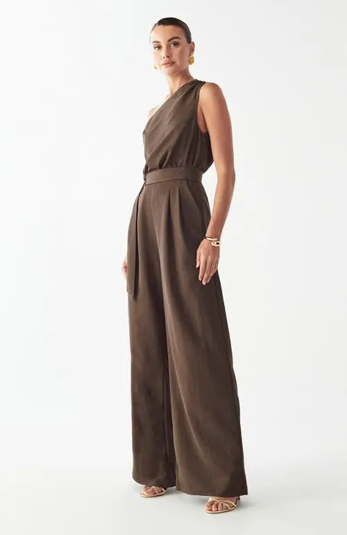 BWLDR Mariah Jumpsuit - Chocolate