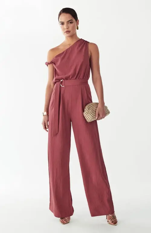 BWLDR Mariah Jumpsuit - Rosewood