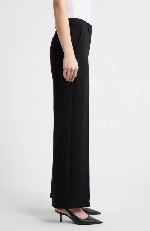 Elie Tahari Inverted Pleat Wide Leg Trousers