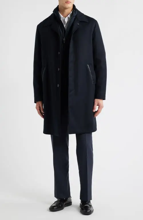 Canali 3-in-1 Wool Car Coat