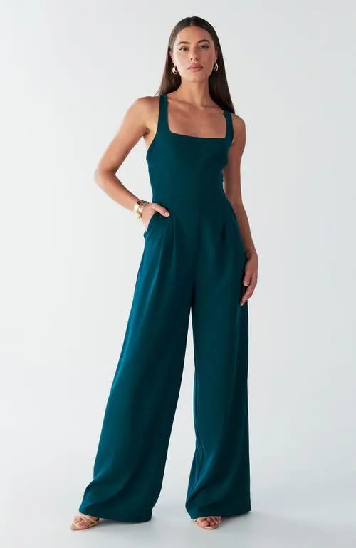 BWLDR Cherie Jumpsuit - Emerald