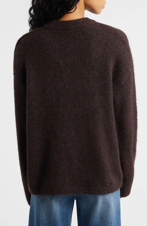 Topshop Boxy Crewneck Sweater