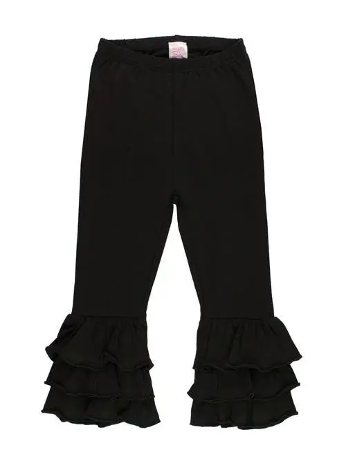 RUFFLEBUTTS Flare Pants - Black