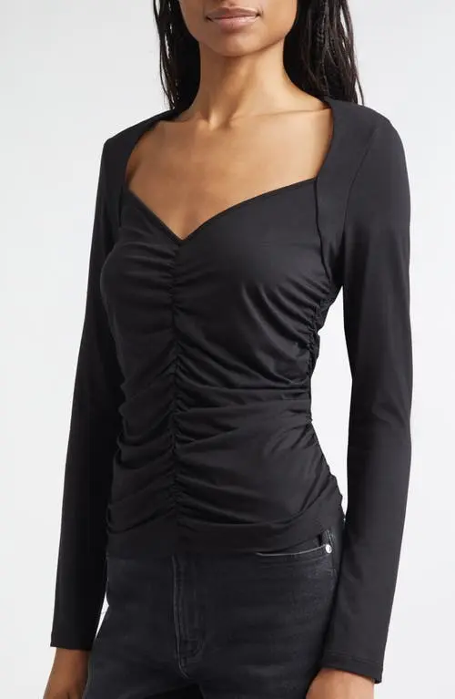 Veronica Beard Salem Ruched Top