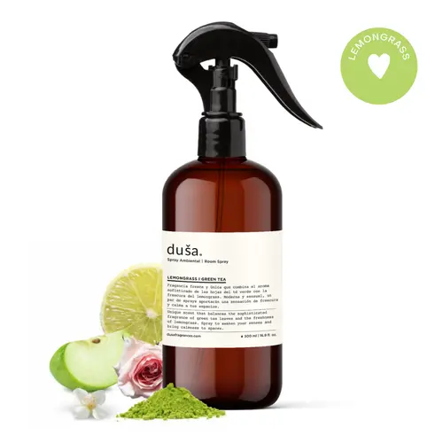 DUSA FRAGRANCES I Green Tearoom & Linen Spray - Lemongrass - 16 Oz