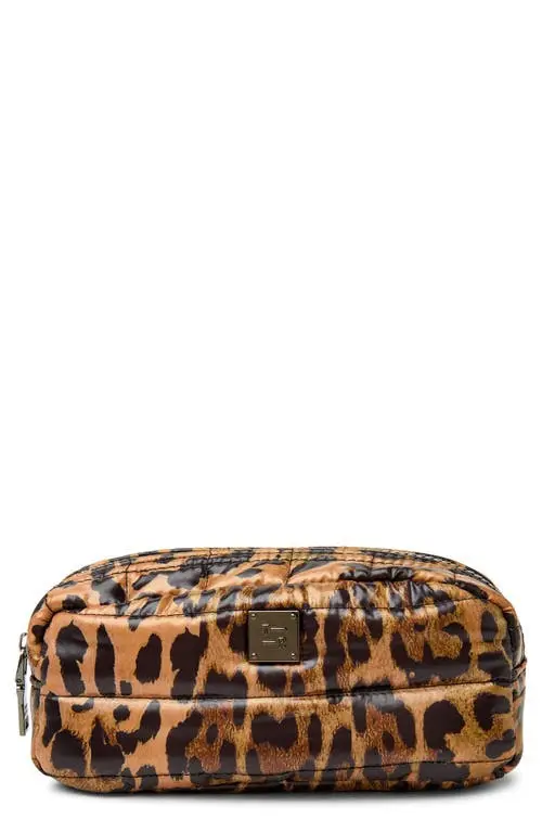 THINK ROYLN Zip Top Travel Pouch - Leopard