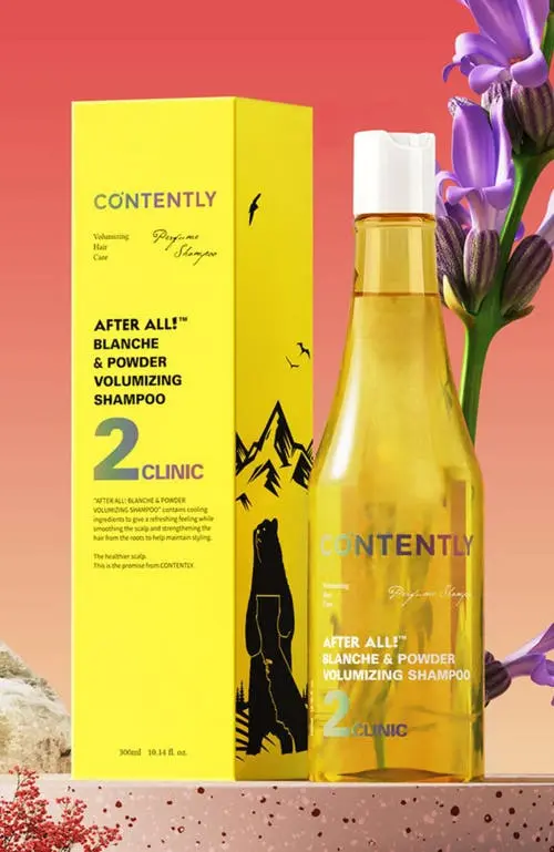 CONTENTLY After All! Blanche & Powder Volumizing Shampoo