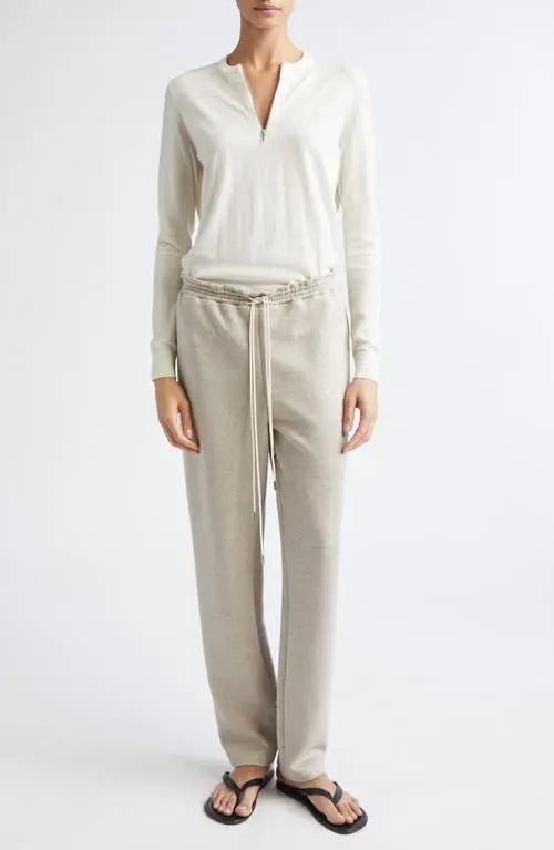 Partow Mott Linen Blend Drawstring Pants
