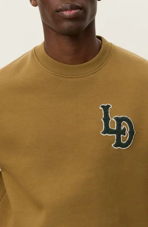 LES DEUX Brady Logo Patch Sweatshirt