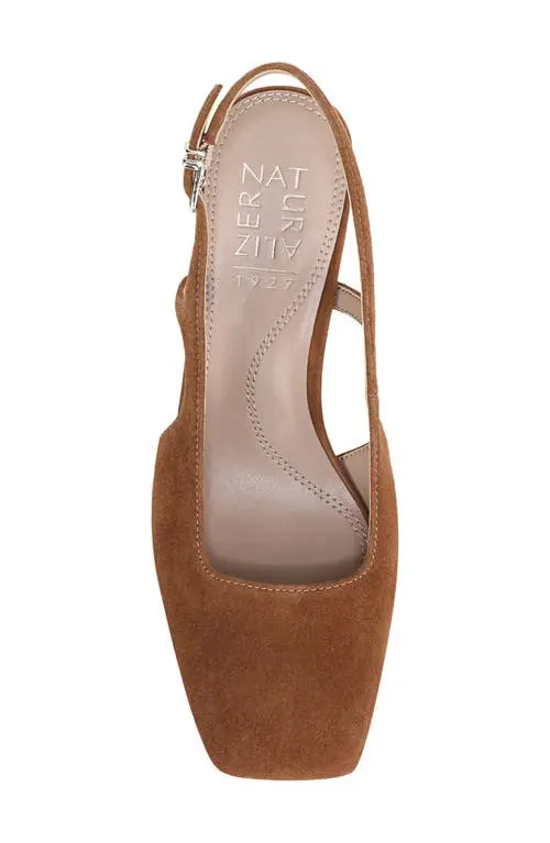Naturalizer Carmen Slingback Pump - Dark Chestnut Brown