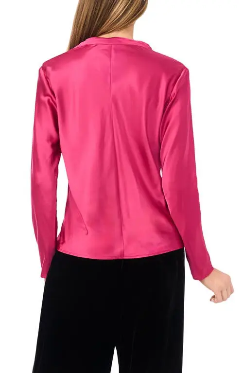 Ted Baker London Amy Cowl Neck Satin Top