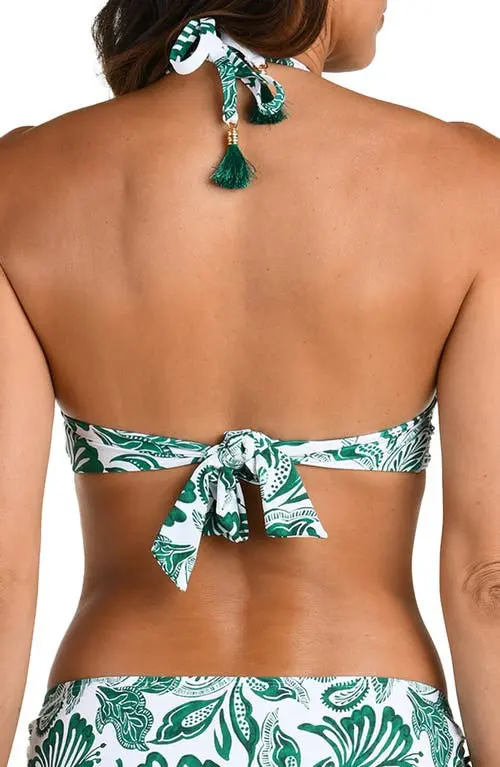 La Blanca Botanical Triangle Bikini Top - Jungle