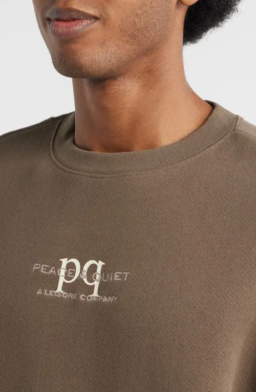 MUSEUM OF PEACE & QUIET Leisure Co. Graphic Sweatshirt