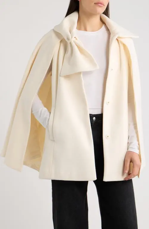 CECE DUPRAZ Bow Collar Cape