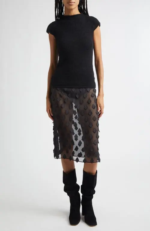 Paloma Wool Tris Sheer Midi Skirt