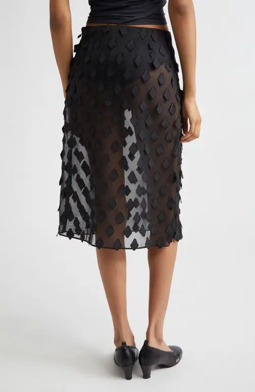 Paloma Wool Tris Sheer Midi Skirt