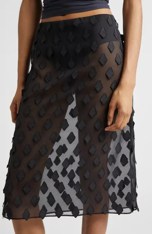 Paloma Wool Tris Sheer Midi Skirt