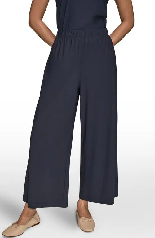 Donna Karan New York Relaxed Wide Leg Pants - Nightfall