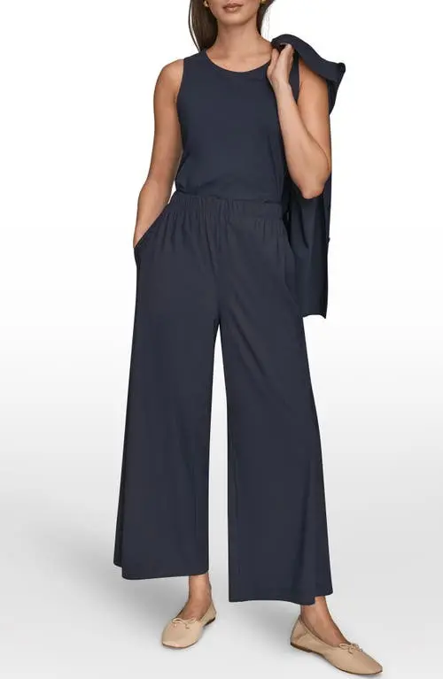 Donna Karan New York Relaxed Wide Leg Pants - Nightfall