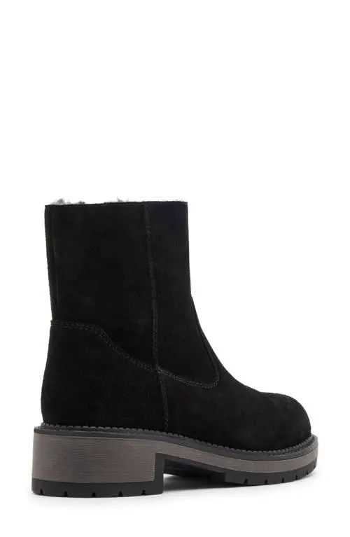 Blondo Nappa Waterproof Suede Bootie - Black Suede
