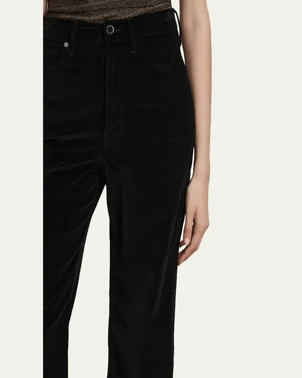 Veronica Beard Taylor High-rise Wide-leg Pants - Oxford