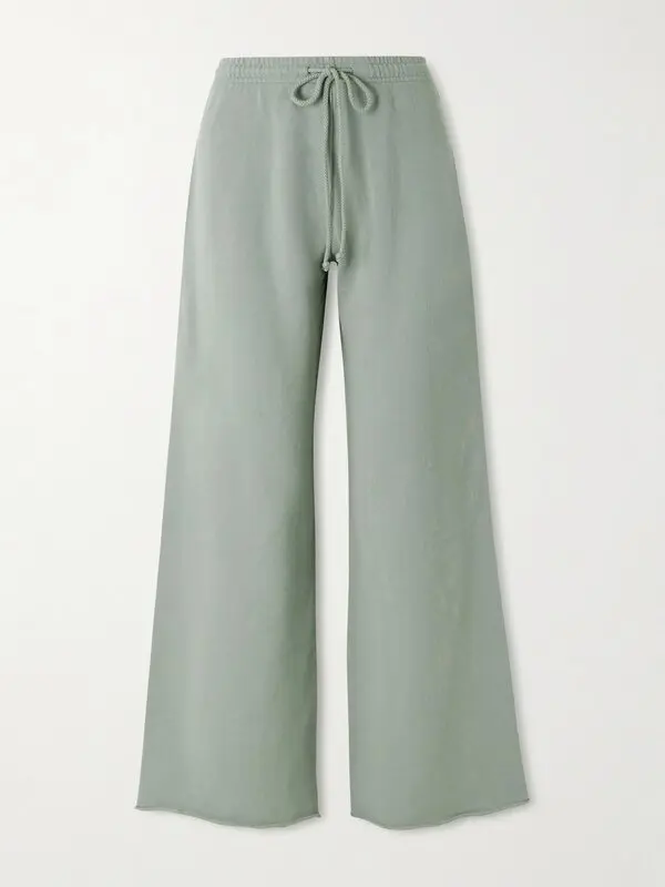 LESET Jamie Cotton-terry Track Pants