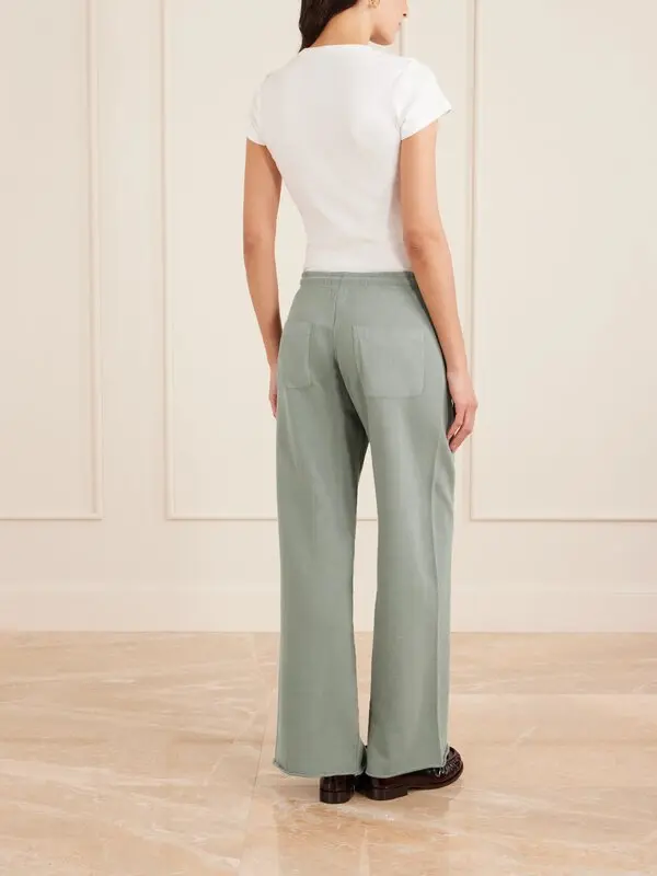 LESET Jamie Cotton-terry Track Pants