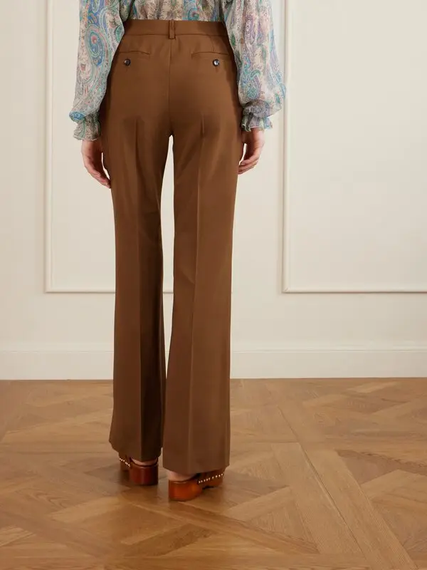 Etro Wool-blend Flared Pants