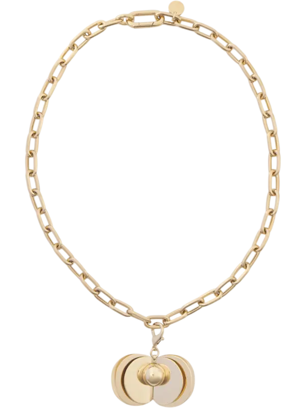 La DoubleJ Aura -plated Necklace - Gold