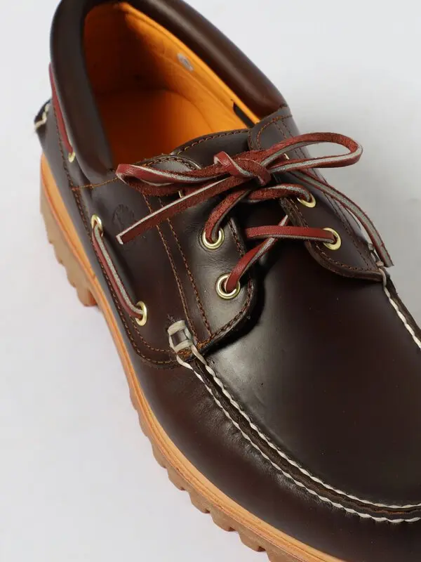 Timberland 3-eye Lug Leather Boat Shoes - Brown