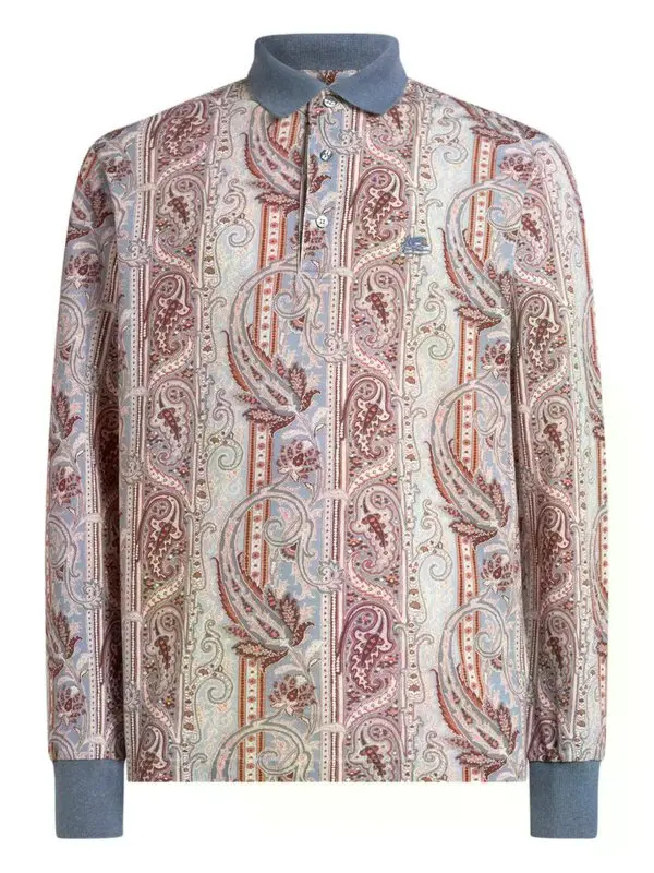 Etro Piqué Polo Shirt